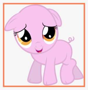 Marvelous Cartoon Best For Cute Little Piggy - Apple Bloom PNG Image ...