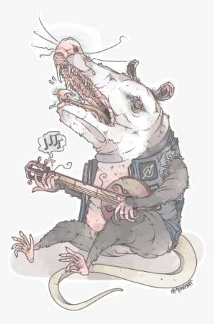 Punk Possum By Rungner On Deviantart Banner Royalty - Punk Possum PNG ...