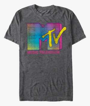 Neon Mtv Logo Shirt - Mtv Neon T Shirt PNG Image | Transparent PNG Free ...