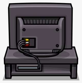 Black Tv Stand Sprite 030 - Electronics PNG Image | Transparent PNG ...