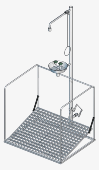 Premiumline Eye Shower / Safety Shower Station With - Shower Head PNG ...