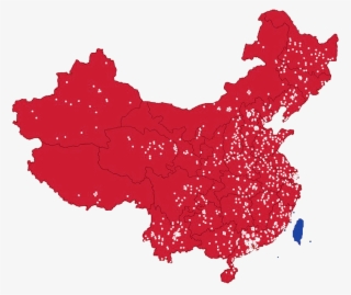 Regions In Red Are Under The Jurisdiction Of The Communist - People's ...