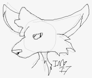 Wolf Drawing - Line Art PNG Image | Transparent PNG Free Download on ...