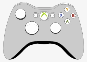 Download Xbox Controller Template - Xbox One Controller Clip Art ...