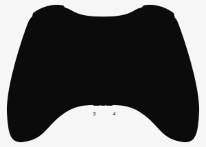 Modded Xbox One Controller Steel - Xbox Controller Silhouette PNG Image ...