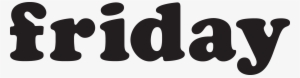 Friday Logo PNG Image | Transparent PNG Free Download on SeekPNG