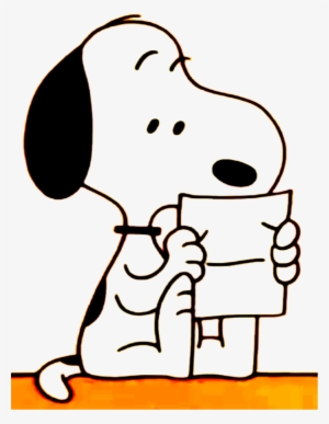 Snoopy Clipart Typing - Job Well Done Snoopy PNG Image | Transparent ...