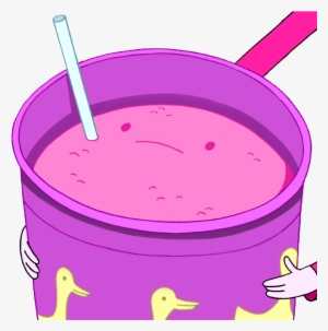 Pink Milkshake - Adventure Time Drink Gif PNG Image | Transparent PNG ...