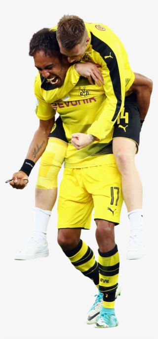 Pierre-emerick Aubameyang & Marco Reus Render - Marco Reus PNG Image ...