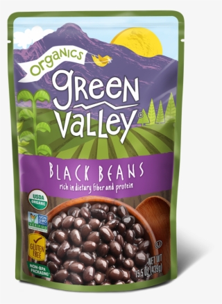 Our Black Beans - Organic Beans Packet PNG Image | Transparent PNG Free ...