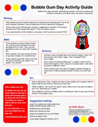Bubble Gum Activity Guide - Classroom PNG Image | Transparent PNG Free ...