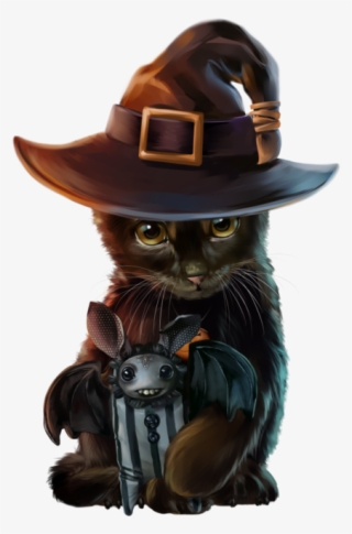 Cat Wearing Fedora Clipart - Cat PNG Image | Transparent PNG Free ...
