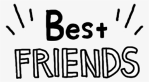 Dailysticker Bff Bestfriends Best Friends Friendship - Poster PNG Image ...