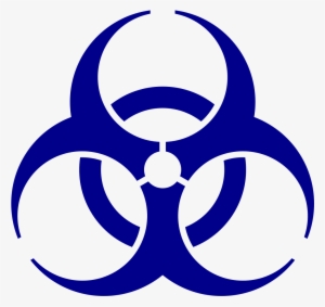 Biohazard Symbol - Biohazard Symbol Blue PNG Image | Transparent PNG ...