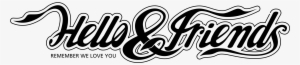 Hello And Friends Logo Png Transparent - Friends PNG Image ...
