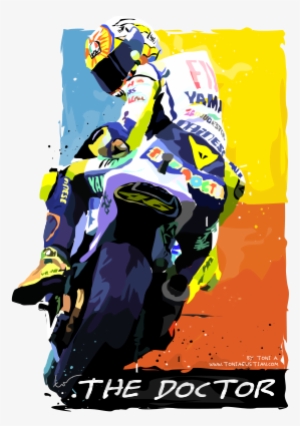Valentino Rossi - Graphic Design PNG Image | Transparent PNG Free ...