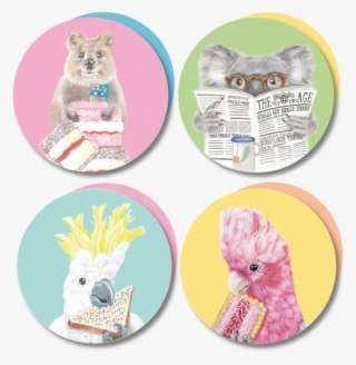 Tea Time Australian Animals - Australian Melamine Plates PNG Image ...