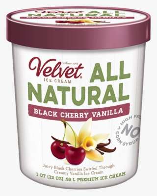 Share - Velvet Ice Cream Cookies N Cream, 1 Pint PNG Image ...