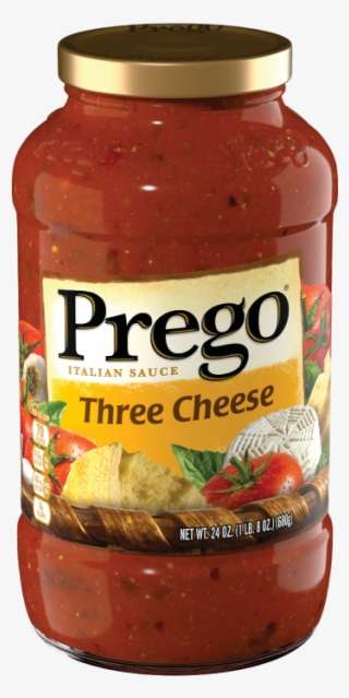 Three Cheese Italian Sauce - Prego Sauce PNG Image | Transparent PNG ...