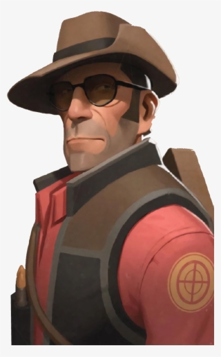 Download Sniper Pinup By Sniperstalker-d67mt6r - Team Fortress 2 Muscle ...