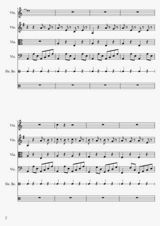 Popcorn Sheet Music 2 Of 18 Pages - Gershon Kingsley Popcorn Notes PNG ...