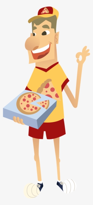 #character #design #illustration #pizza #man #animationmu ...