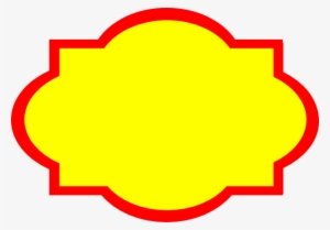 Yellow Label - Red And Yellow Label PNG Image | Transparent PNG Free ...