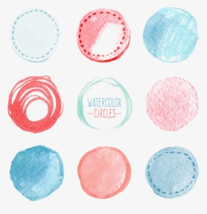 Gummy Watercolor Circles Clipart Instant Download Shiny Cute Circles ...
