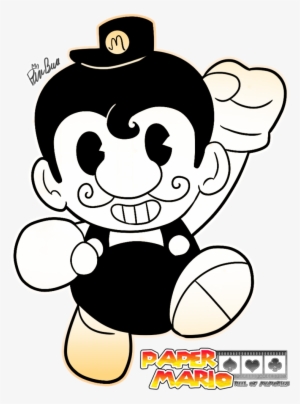 Monochrome Mario - Mario Fakemon PNG Image | Transparent PNG Free ...