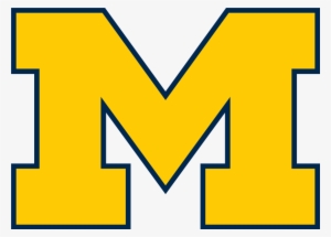 Michigan Wolverines Block M - Block M PNG Image | Transparent PNG Free ...