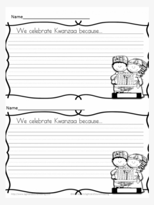 Kwanzaa Writing Prompts - Cartoon PNG Image | Transparent PNG Free ...