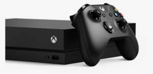 Xbox One X Console And An Xbox Controller - Xbox One X 1tb Console PNG ...