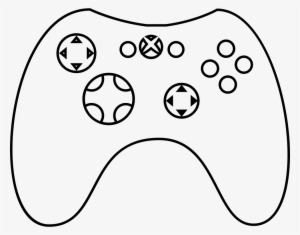 Xbox Gamepad - - Xbox Controller Vector PNG Image | Transparent PNG ...