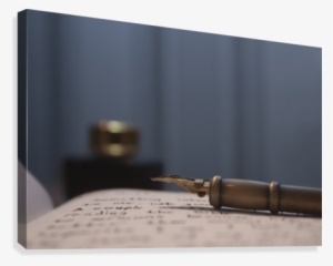 Book An Bottle Of Ink With A Feather Pen - Book And Pen Vector Png PNG ...