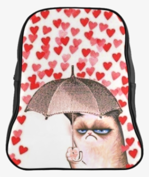 I Love Grumpy Cat School Backpack/large - Because Cat Grumpy For Iphone ...