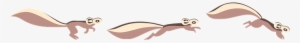 Chipmunk Squirrel Animal Rodent Running Ju - Gif Анимация Из Png PNG ...