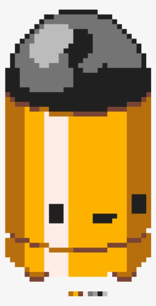2kib, 434x491, Bullet-kin - Enter The Gungeon Пуля PNG Image ...