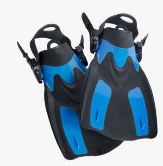 Adult's Adjustable Swim & Dive Fins - Underwater Diving PNG Image ...