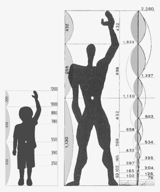 Modulor - Le Corbusier Modulor Png PNG Image | Transparent PNG Free ...