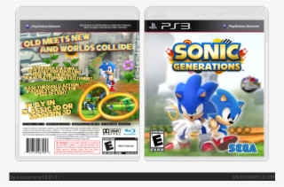 Sonic Generations Box Art Cover - Sonic Generations Box Art PNG Image ...