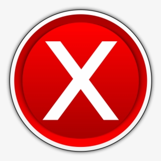 Red X Button Png - ไอคอน กากบาท Png PNG Image | Transparent PNG Free ...