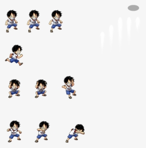 Click For Full Sized Image - Sprite Sheet One Piece PNG Image ...