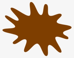 Vector Freeuse Brown Clipart Splat - Splash Clip Art PNG Image ...
