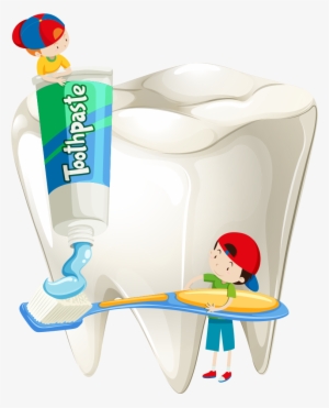 Dentistry Clip Art Squeezing Toothpaste Cartoon Boy - Drawing PNG Image ...