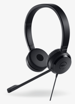 Dell Pro Stereo Headset - Dell Pro Stereo Uc350 On-ear Headset PNG ...