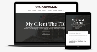 Gossman Website - Mockup PNG Image | Transparent PNG Free Download on ...