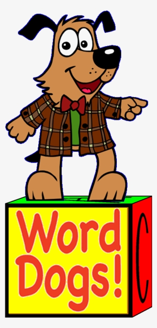 Wordy On Block - Word Dog Sight Words PNG Image | Transparent PNG Free ...