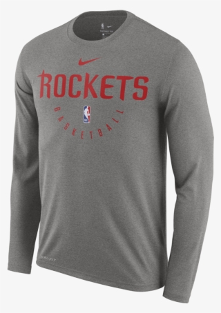 Men's Houston Rockets Nike L/s Practice Tee - Long Sleeve Chicago Bears ...
