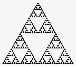 Sierpinski Triangle - Pascals Triangle Mod 2 PNG Image | Transparent ...