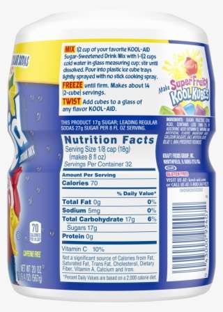 Kool-aid Twists Drink Mix, Ice Blue Raspberry Lemonade, - Kool Aid Soft ...